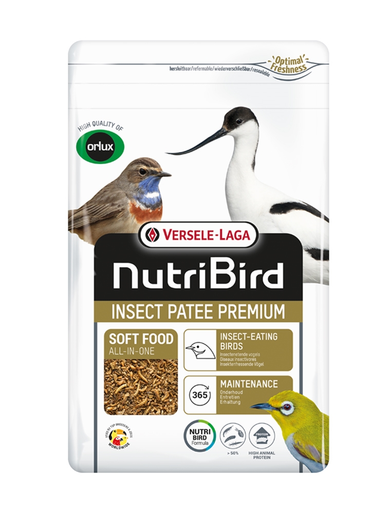 NutriBird Insect Patee Premium | Versele Laga | Vogelfutter und ...